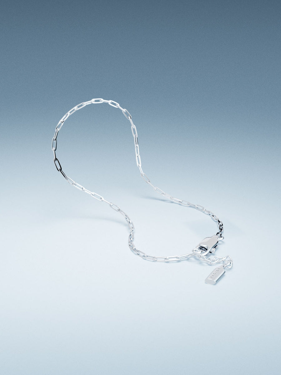 CLIP CHAIN BRACELET IN SILVER - Durable Jewelry for Him – Vacier US