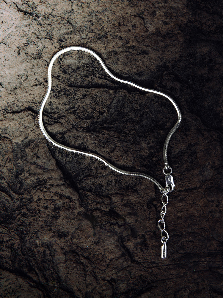 OCTAGON CHAIN BRACELET IN SILVER - Jewelry for Men – Vacier US