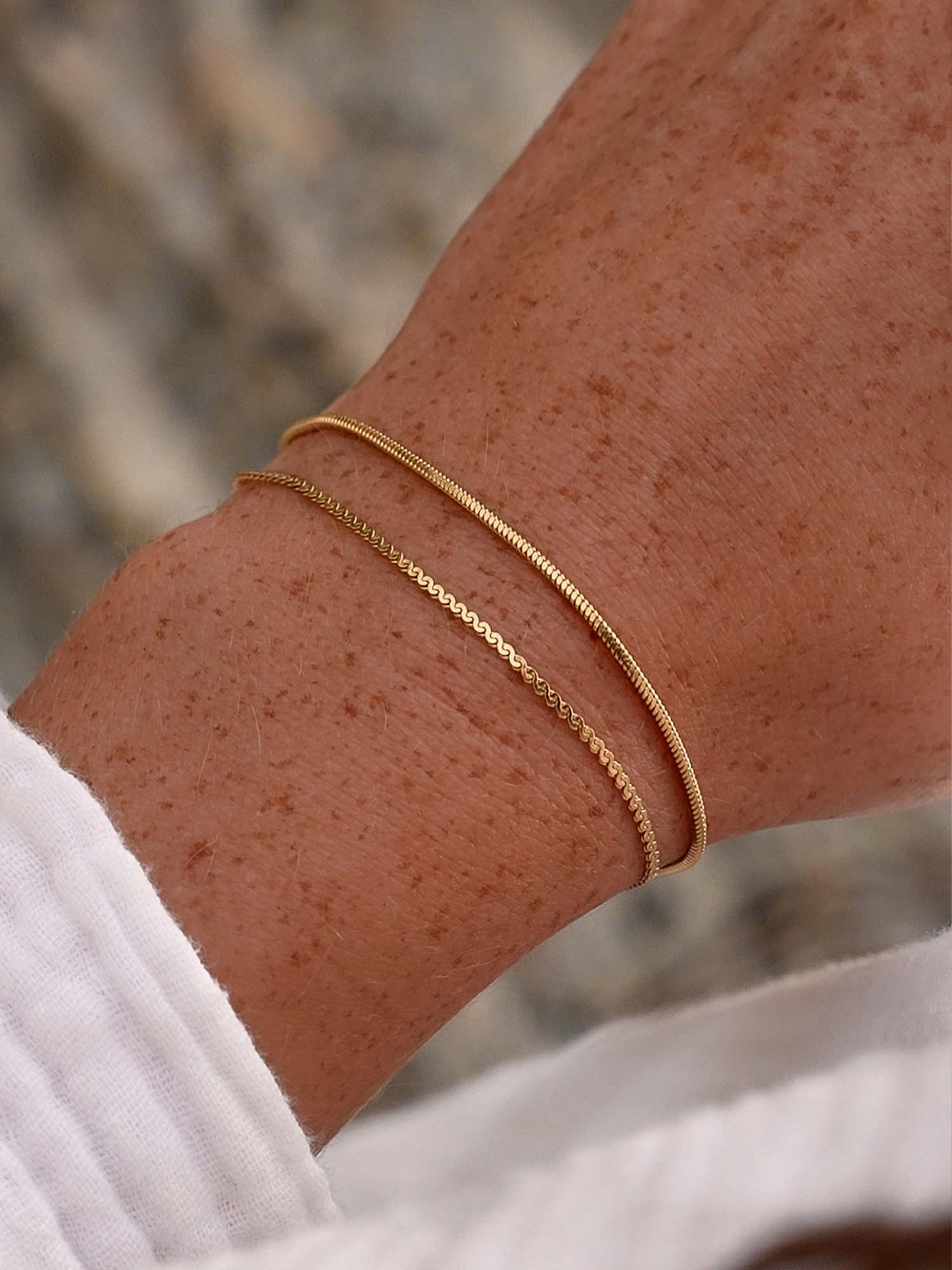 Fluid Chain Bracelet - Timeless and Durable – Vacier US