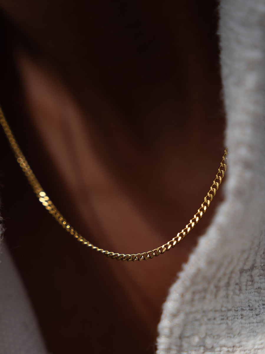 Minimal Chain Necklace - Quality Sustainable Jewelry – Vacier US